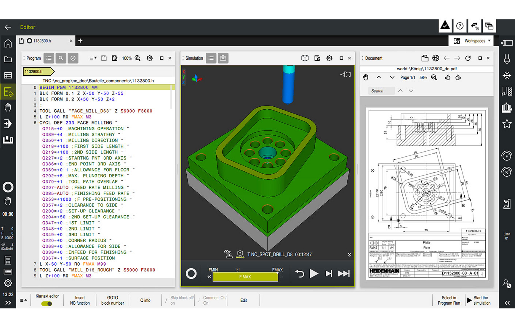 Creating programs | HEIDENHAIN