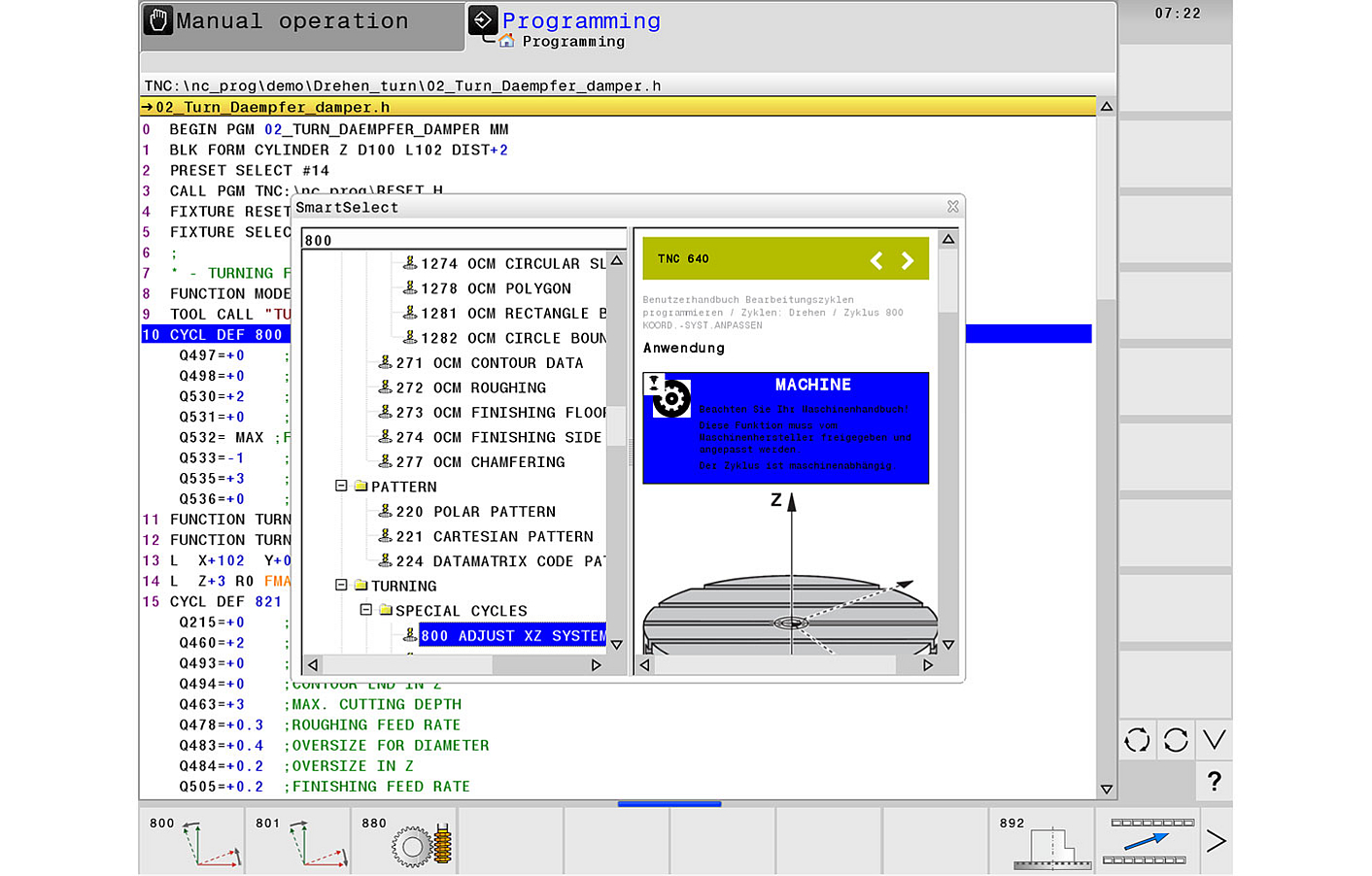 Creating programs | HEIDENHAIN