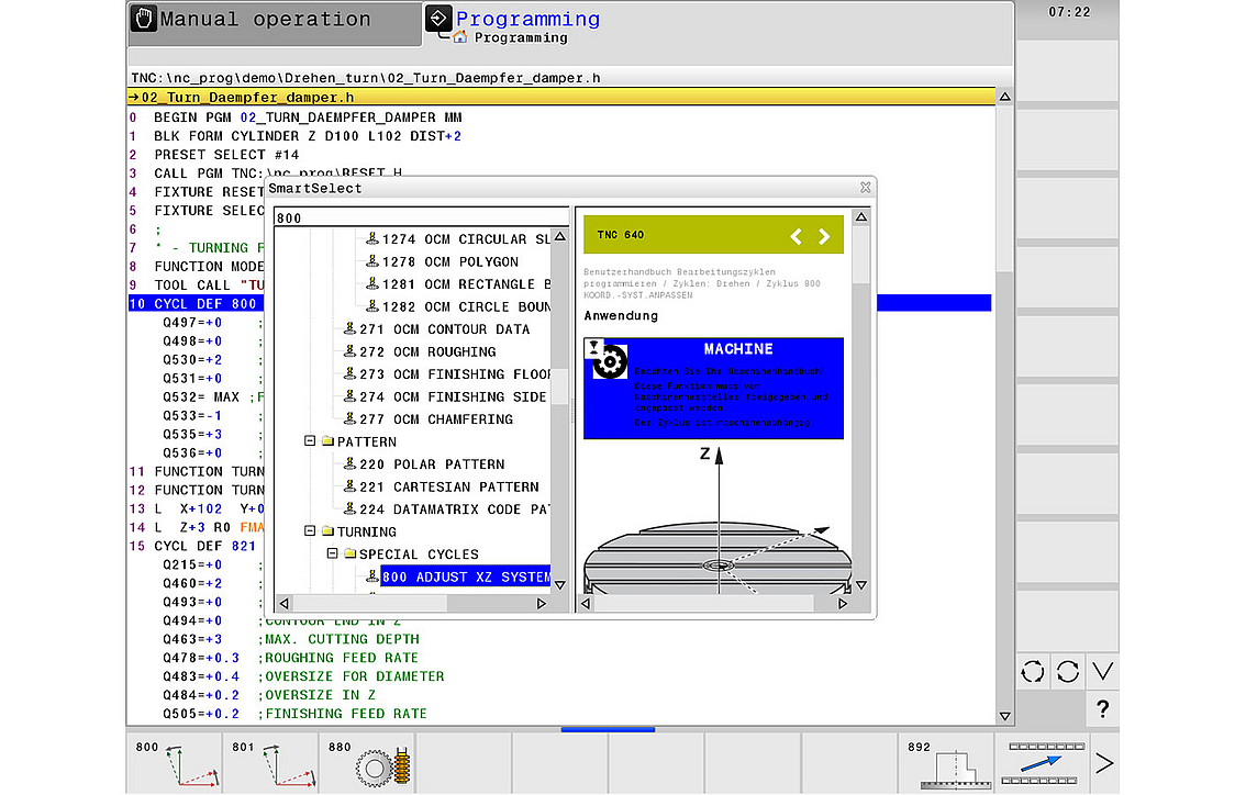 Creating programs | HEIDENHAIN