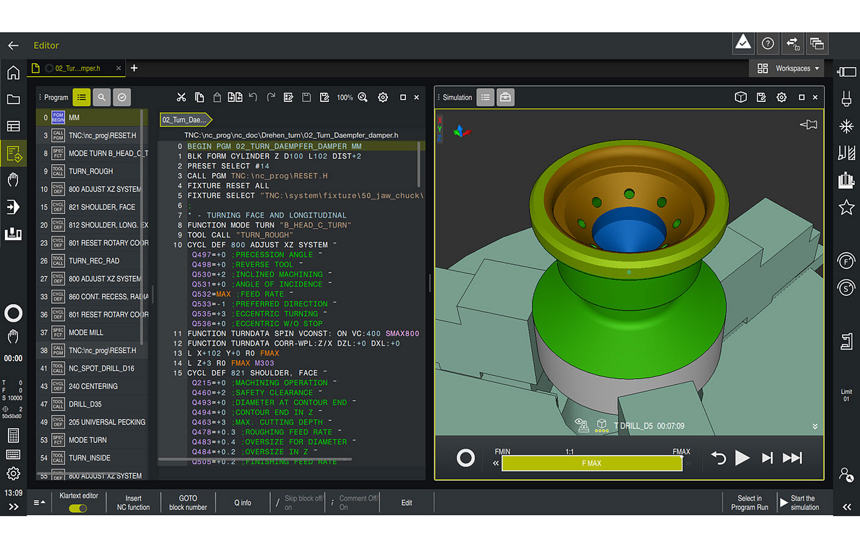 Creating programs | HEIDENHAIN