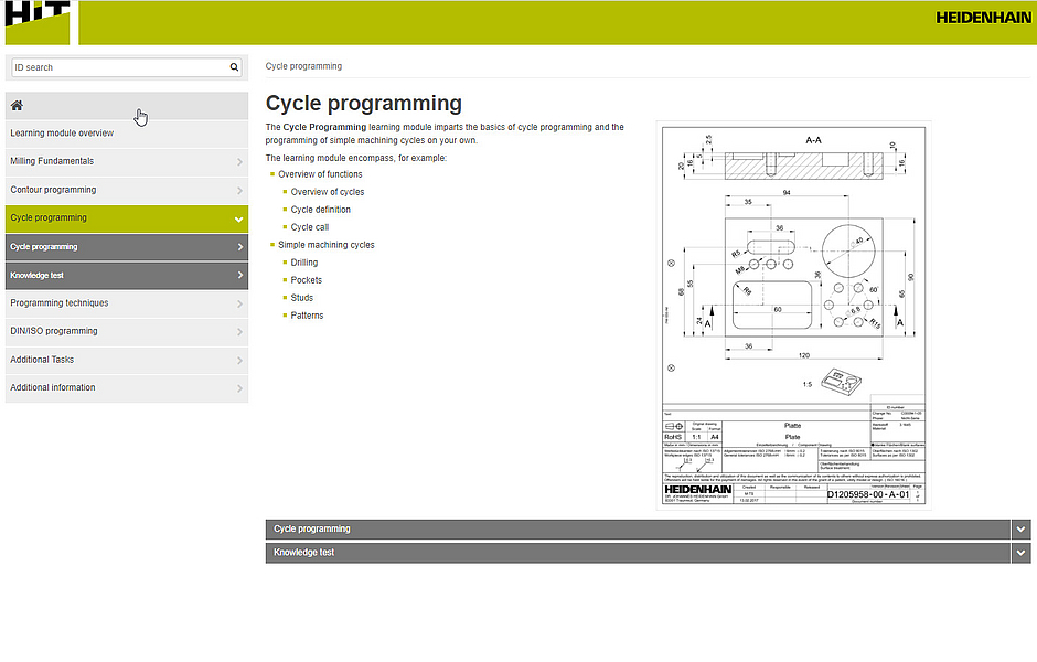 HIT Milling BASIS | HEIDENHAIN